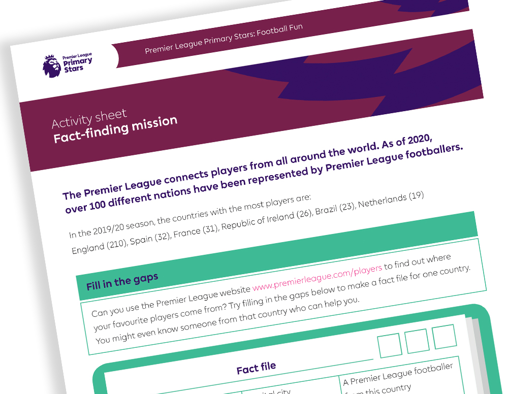 Premier League Primary Stars | Fact-finding mission